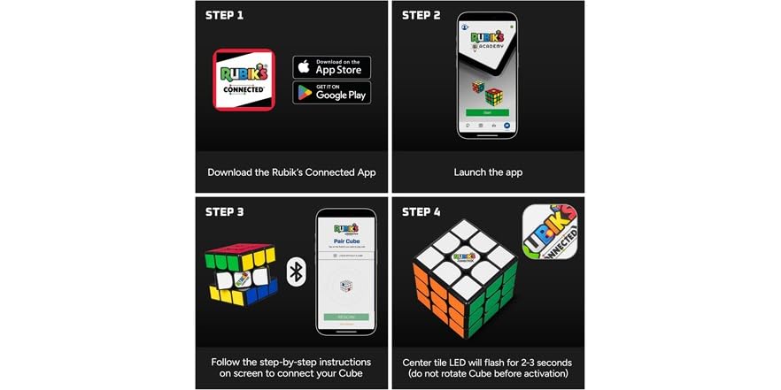 The Original Rubik’s Cube ConnectedX, Bluetooth-Enabled