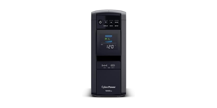 CyberPower 1000VA/600W PC Battery Backup