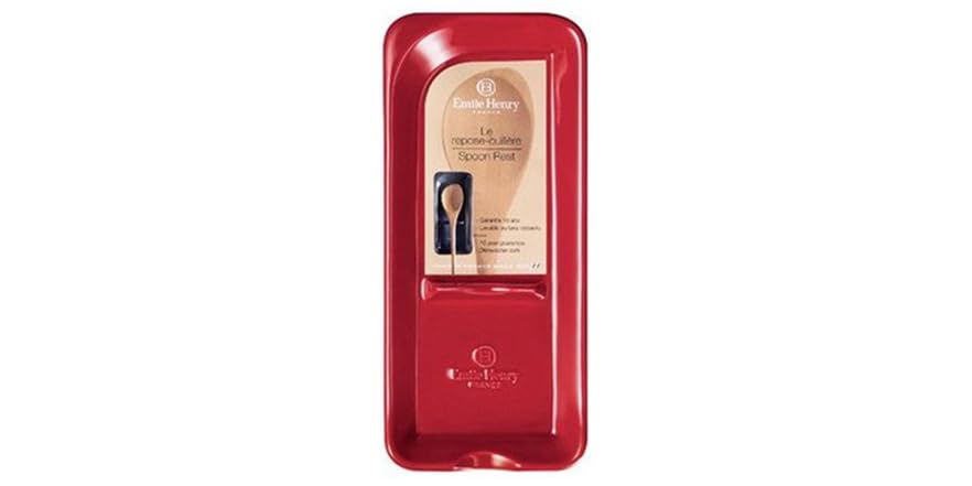 Emile Henry Riged Spoon Rest-2 Colors