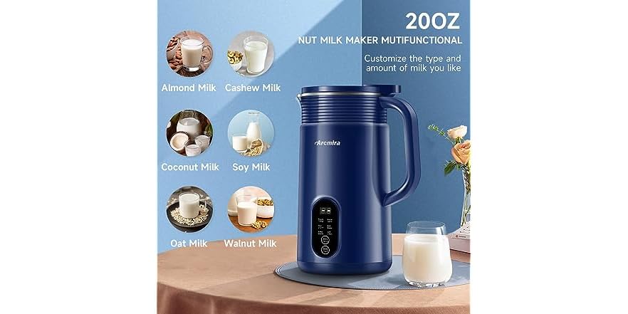 Arcmira Automatic Nut Milk Maker (Open Box)