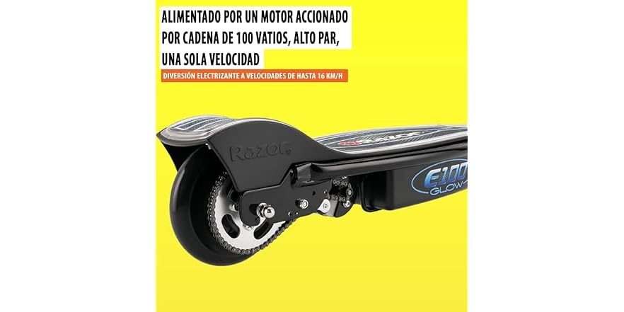 Razor E100 Glow Electric Scooter Age 8+