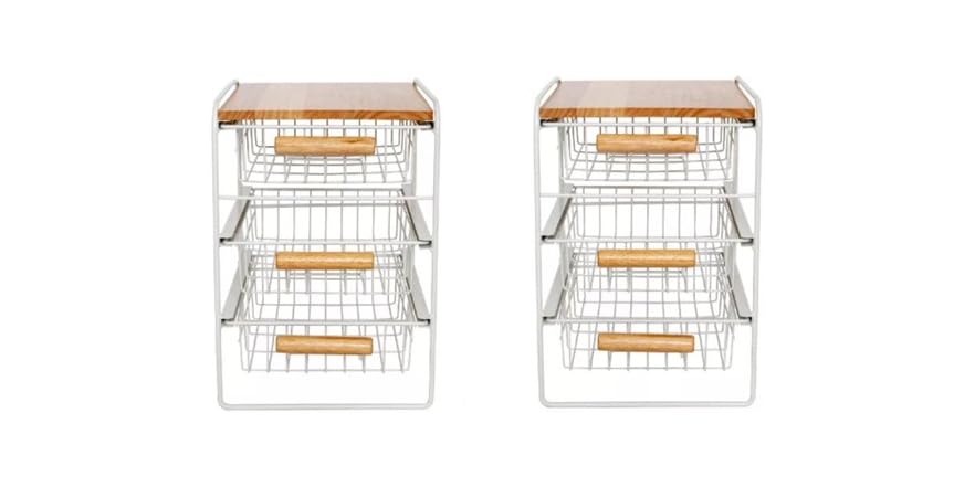 Origami Mesh Sliding Storage Drawers