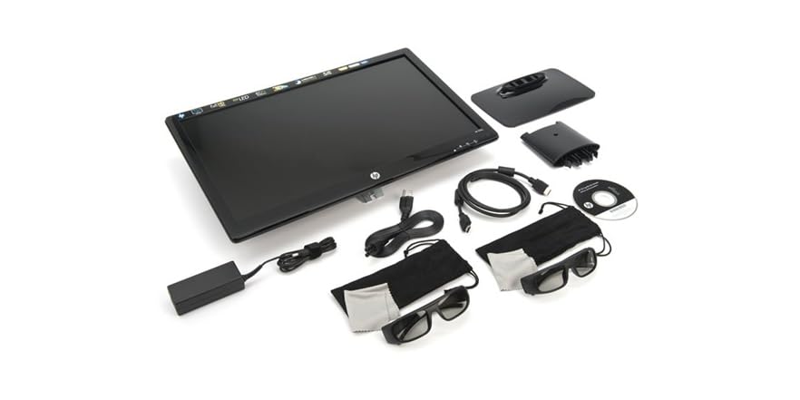 HP 23" 1080p 3D LED Display