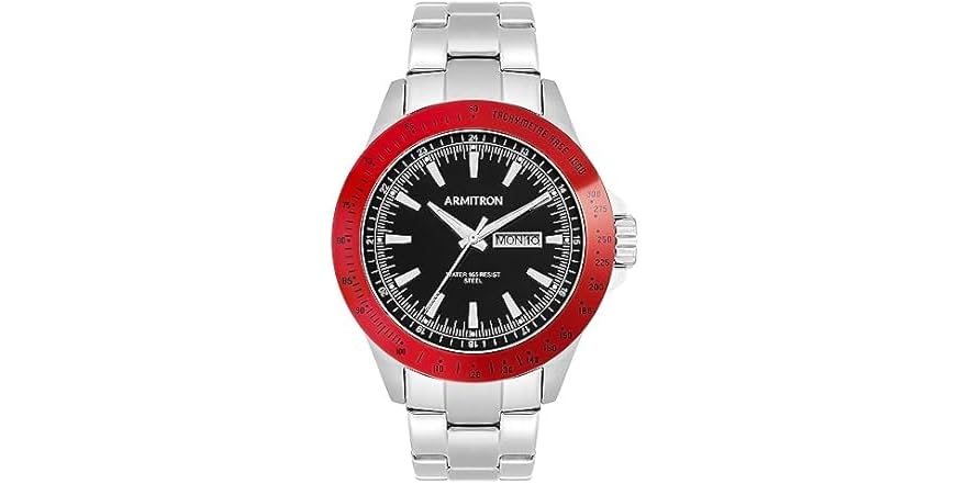 Armitron Men's Analog Tachymeter Watch (Open Box)