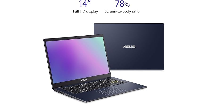 ASUS Laptop L410 Ultra Thin Laptop, 14” FHD