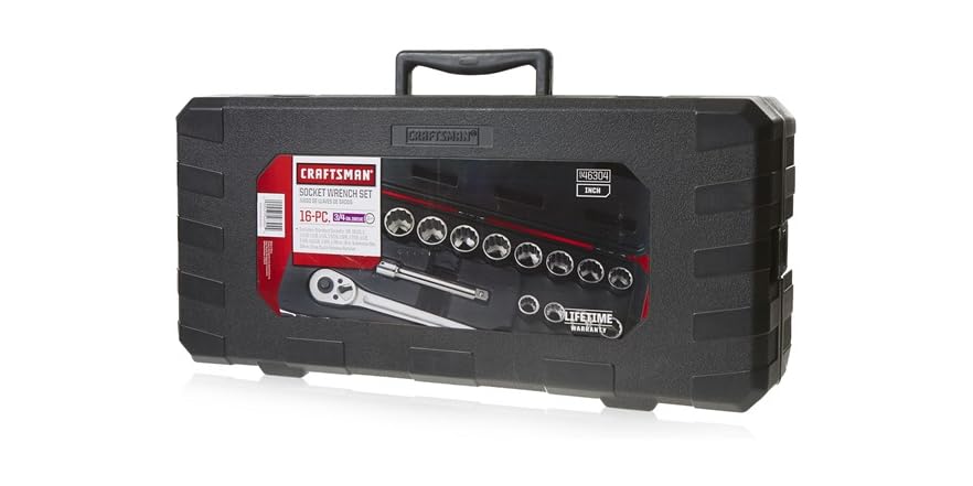 Craftsman 16-Piece Socket Wrench Set