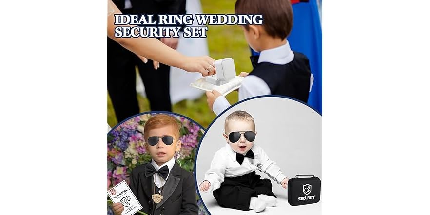 9 Pcs Ring Wedding Security Set