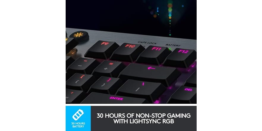 Logitech G915 Mechanical Gaming Keyboard (Open Box)
