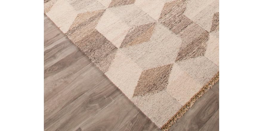Cubic Wool Area Rug (3 Sizes)