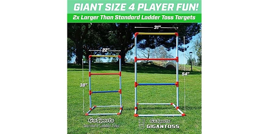 GoSports Gigantoss Ladder Toss Set