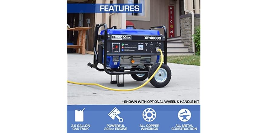 DuroMax XP4000S Portable Generator