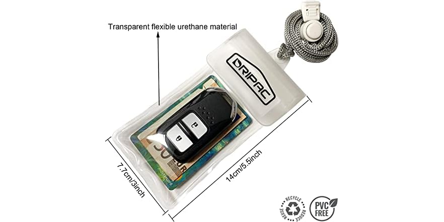 DRIPAC Floating Waterproof Car Key FOB