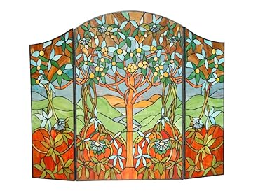 Tree of Life Fireplace Screen
