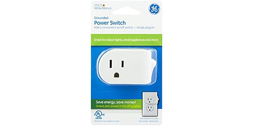 GE Grounded On/Off Power Switch
