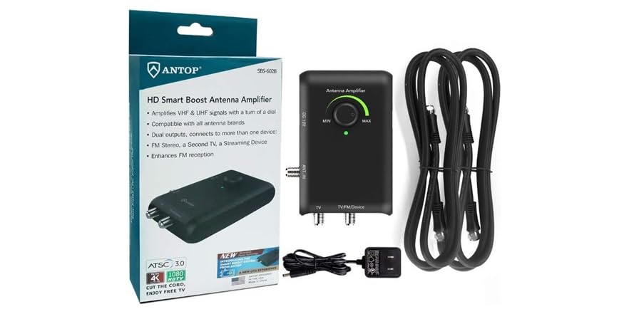 ANTOP HD Smart Boost Antenna Amplifier