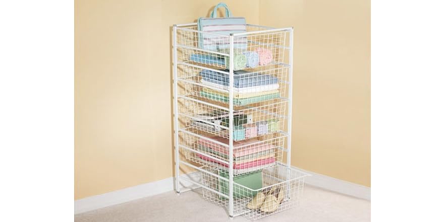 Rubbermaid Closet or 5 Drawer Basket