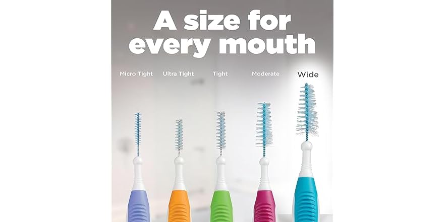 (6-Pack) GUM Proxabrush Go-Betweens - Wide