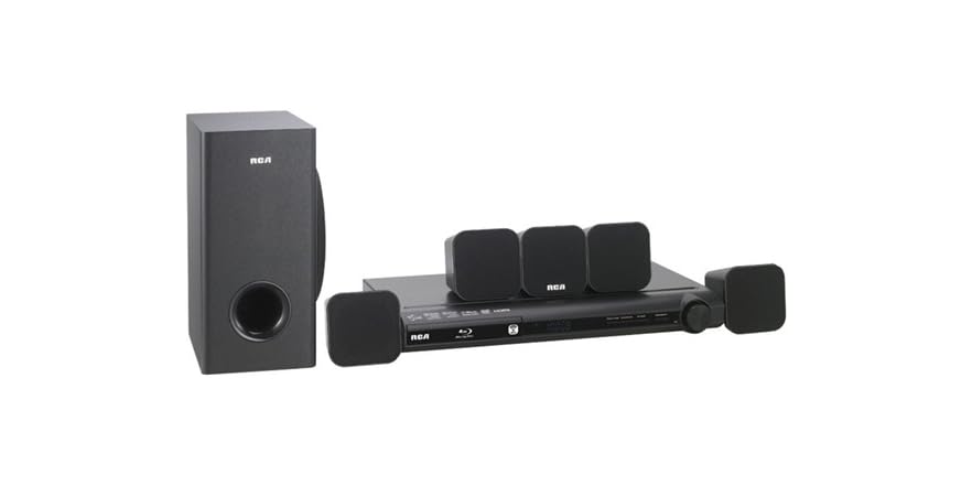 RCA 300W Blu-ray Home Theater System w/ WiFi