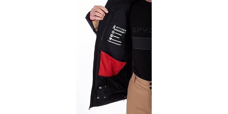 Spyder Men's Standard Copper Jacket