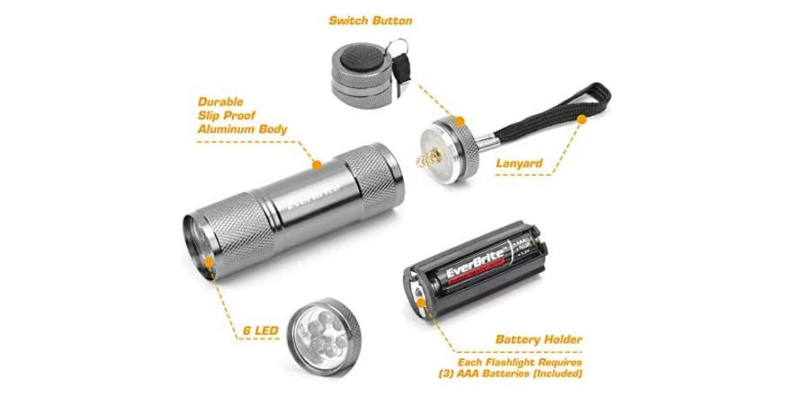 EverBrite Mini LED Flashlight Set