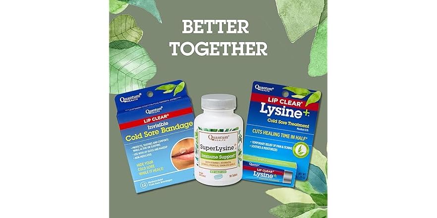 Quantum Lip Clear Lysine+ Cold Sore Treatment