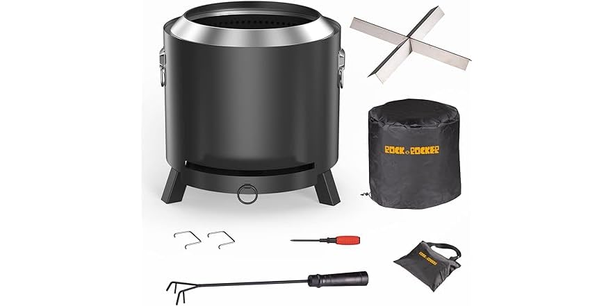 Rock&Rocker 19“ Smokeless Fire Pit