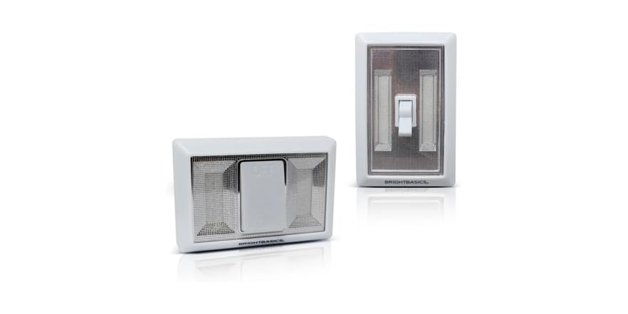 Aduro 2Pk Universal Wireless LED Portable Light Switch