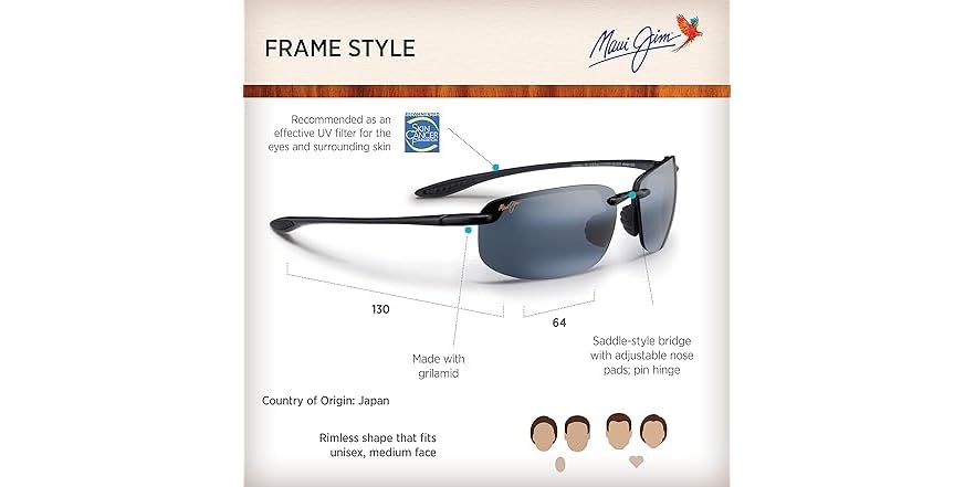 Maui Jim Ho'okipa Sport Sunglasses