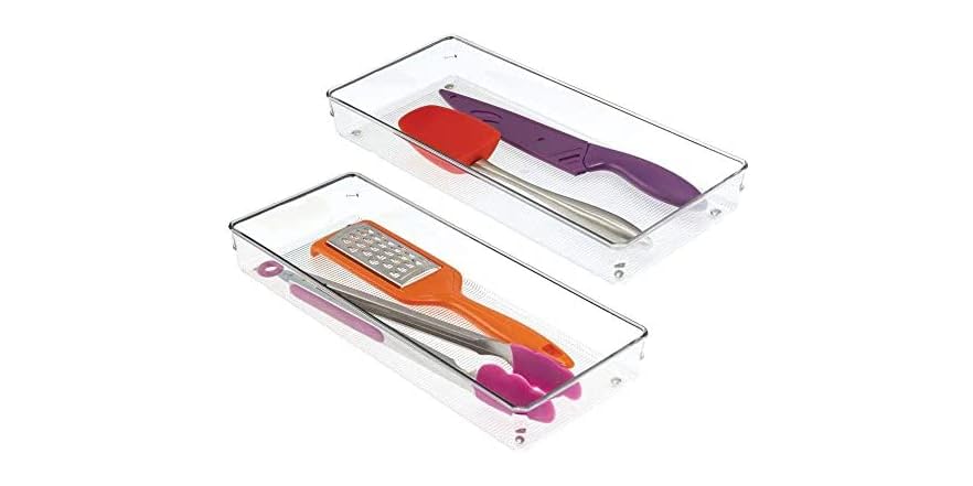 iDesign Kitchen Drawer Organizer Set