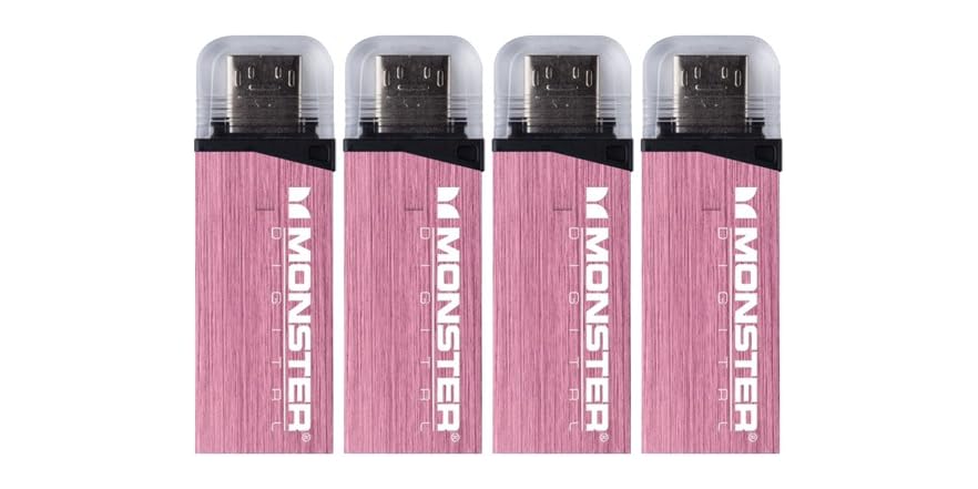 Monster Digital USB 3.0 Flash Drive 4-Packs