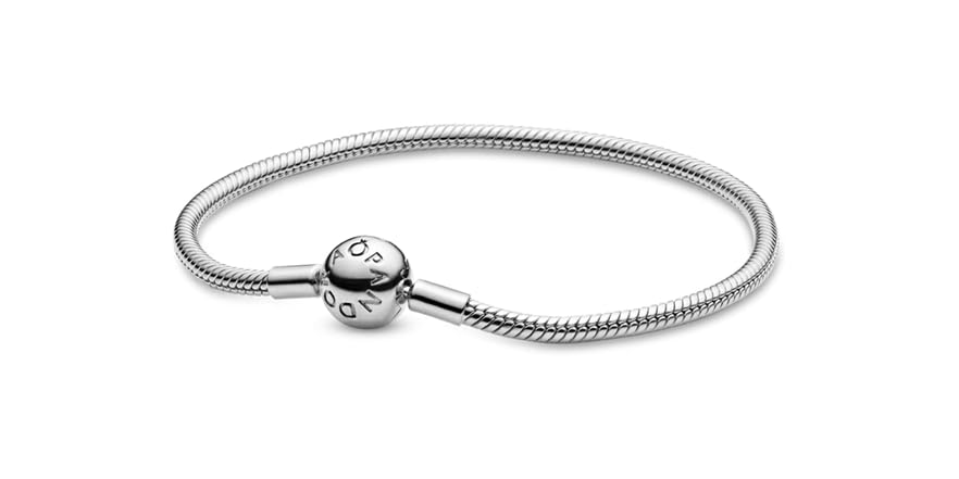 Pandora 590728-17 17cm, 6.7 inches Pandora Smooth Silver C (Open Box)