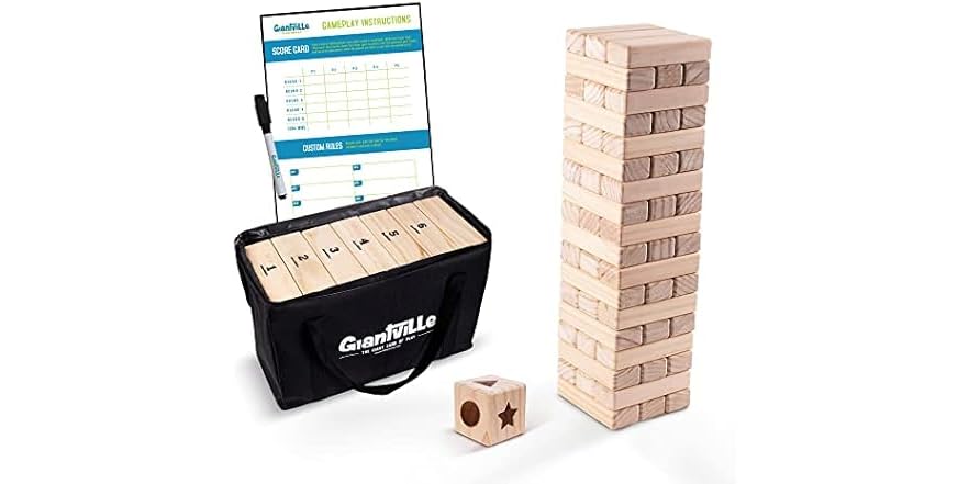 Giantville GV-25805 Giantville Giant Tumbling Timb (Open Box)
