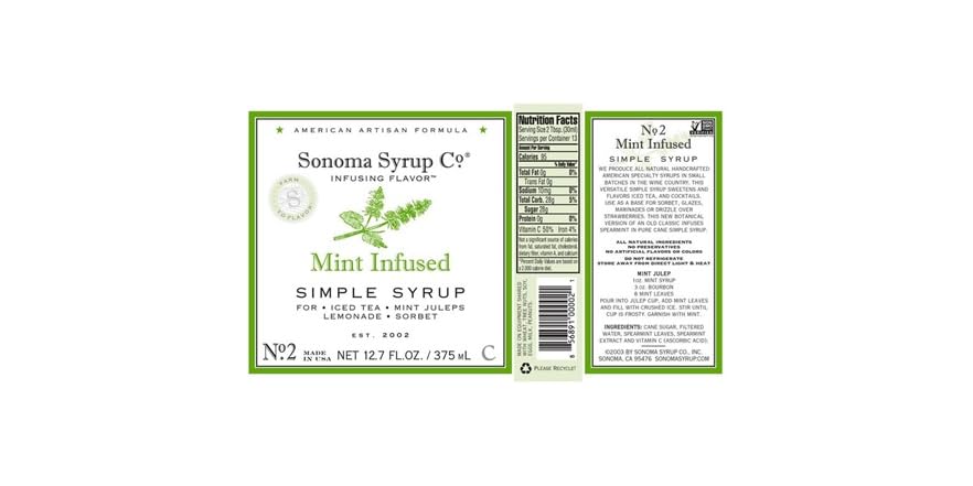 (3 Pack) Sonoma Syrup Holiday Cocktail Set