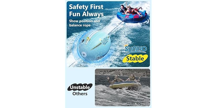 Sunrio Towable Tube Rope Performance Ball