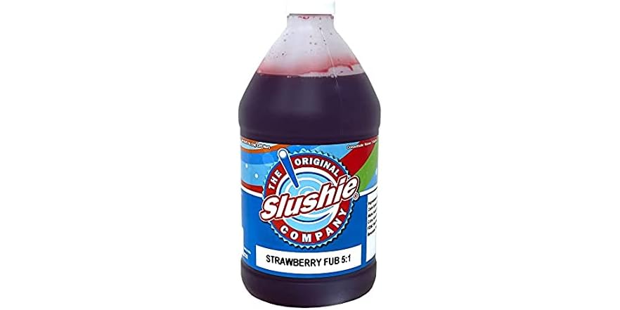 Strawberry Frozen Slushie Syrup, 64 oz.