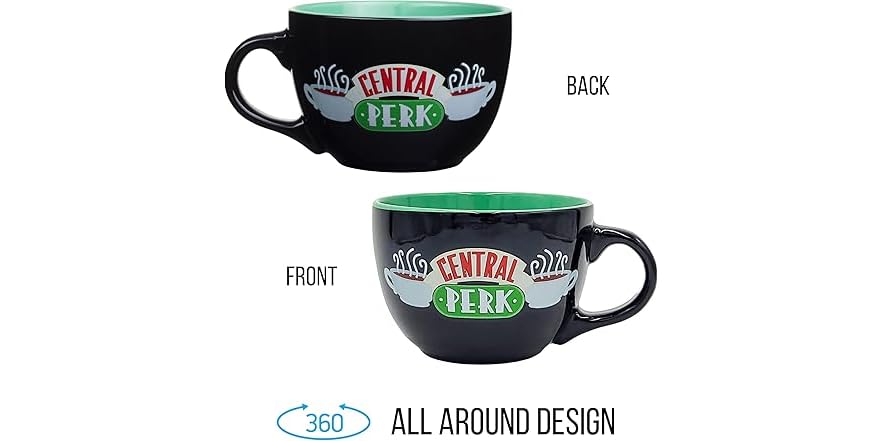 Silver Buffalo FRIENDS Central Perk Ceramic Mug
