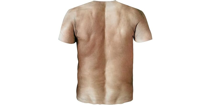 Men's 3D 6-Pack Abs Graphic Muscle T-Shirts