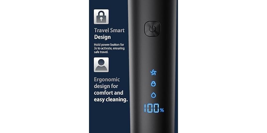 3-Blade Rotary Electric Razor for Men