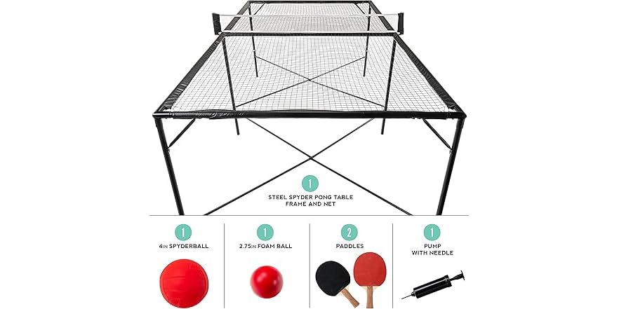 Franklin Sports Spyder Pong Tennis
