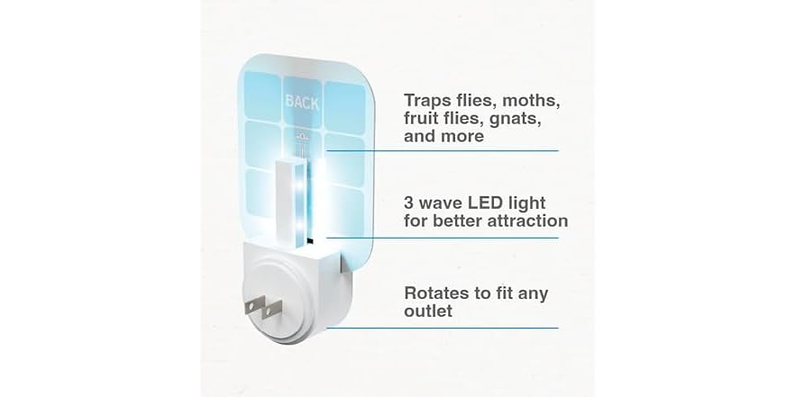 Safer Home SH502 Indoor Plug-In Fly Trap
