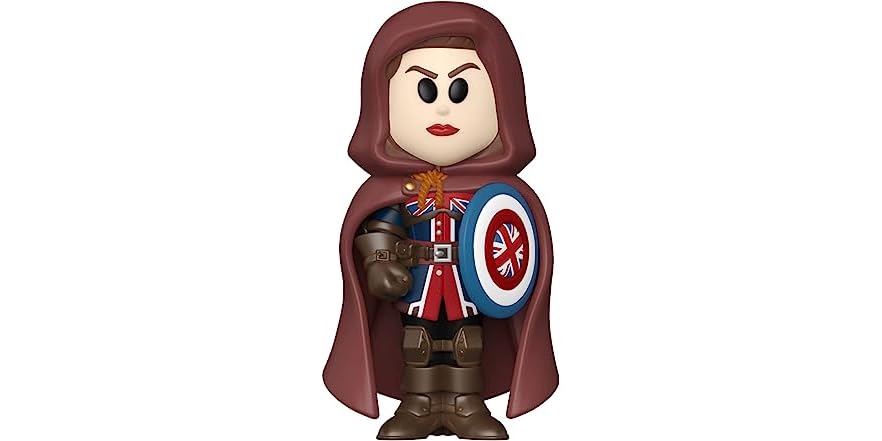 Funko Vinyl Soda: Marvel - What If??, Captain Carter with Chase (Styles ...