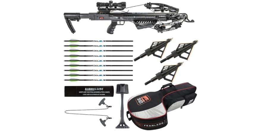 Killer Instinct Burner 415 FPS Crossbow Package 4pk