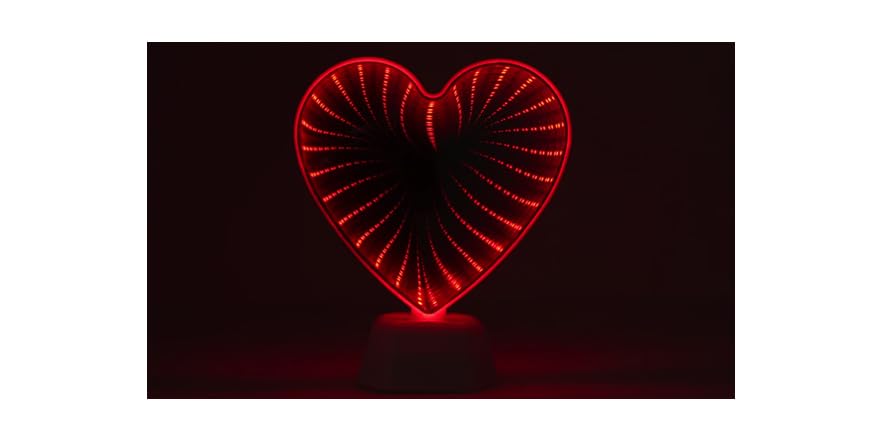 Heart Infinity Mirror