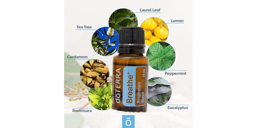 doTERRA Breathe Essential Oil Respiratory Blend - 15 ml