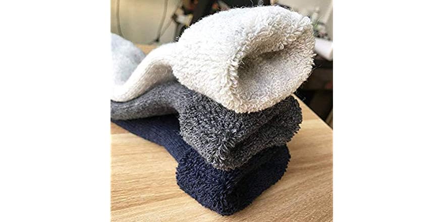 Mens Heavy Thick Wool Socks