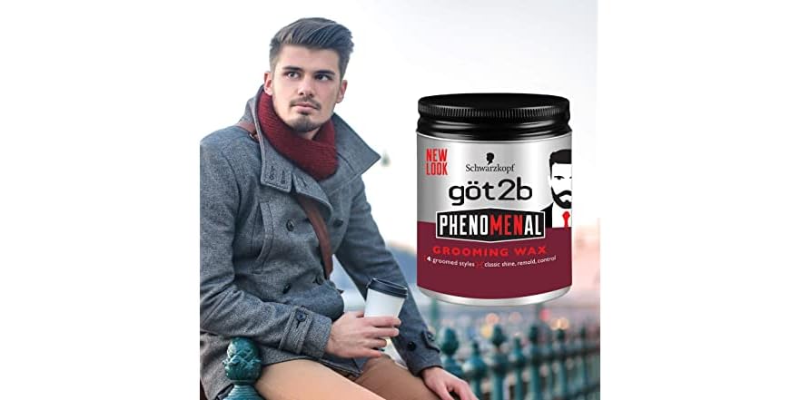 Got2b Phenomenal Grooming Hair Wax (2-Pack)