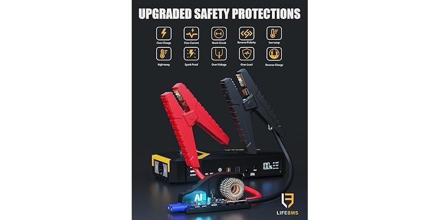 Vtoman V8 Pro 3000A Jump Starter