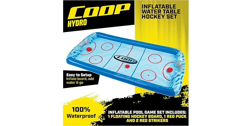 SwimWays Water Floating Table Hockey Set