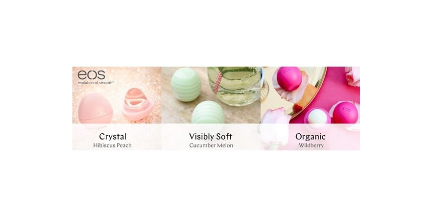 EOS Evolution of Smooth Lip Balm, 6 Pack
