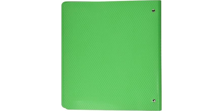 Five Star 1 Inch 3 Ring Binder, Plastic,